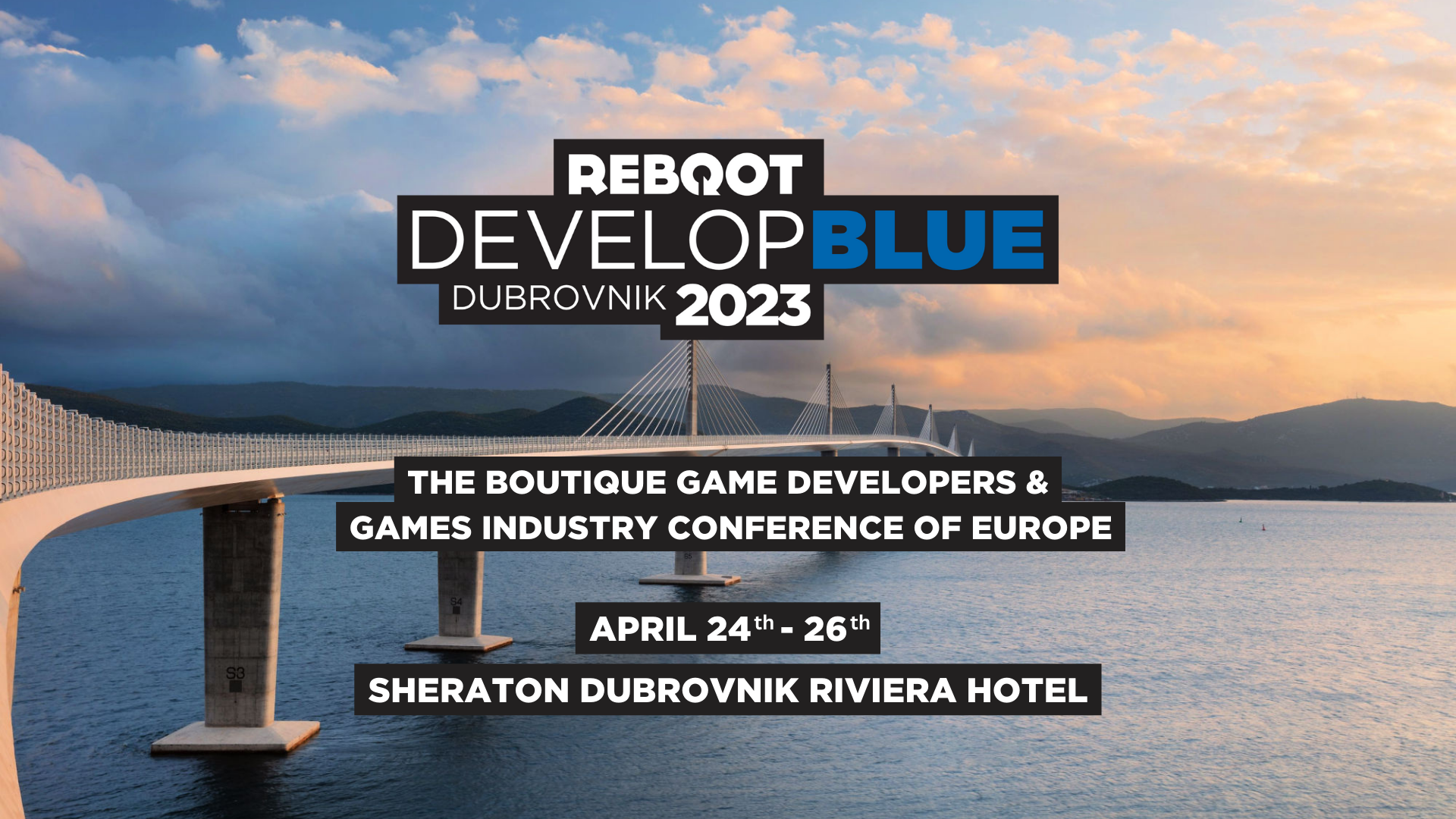 Speaker reveals for Reboot Develop Blue 2023 have started
