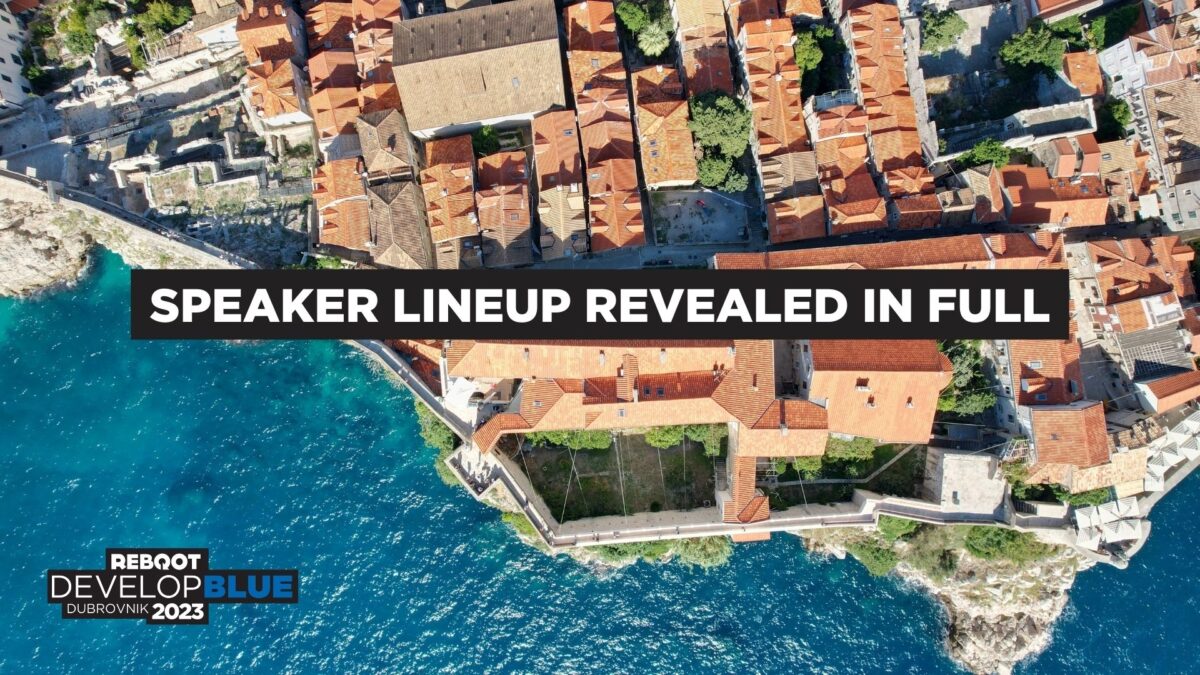 Speaker lineup revealed in full - Reboot Develop Blue 2025