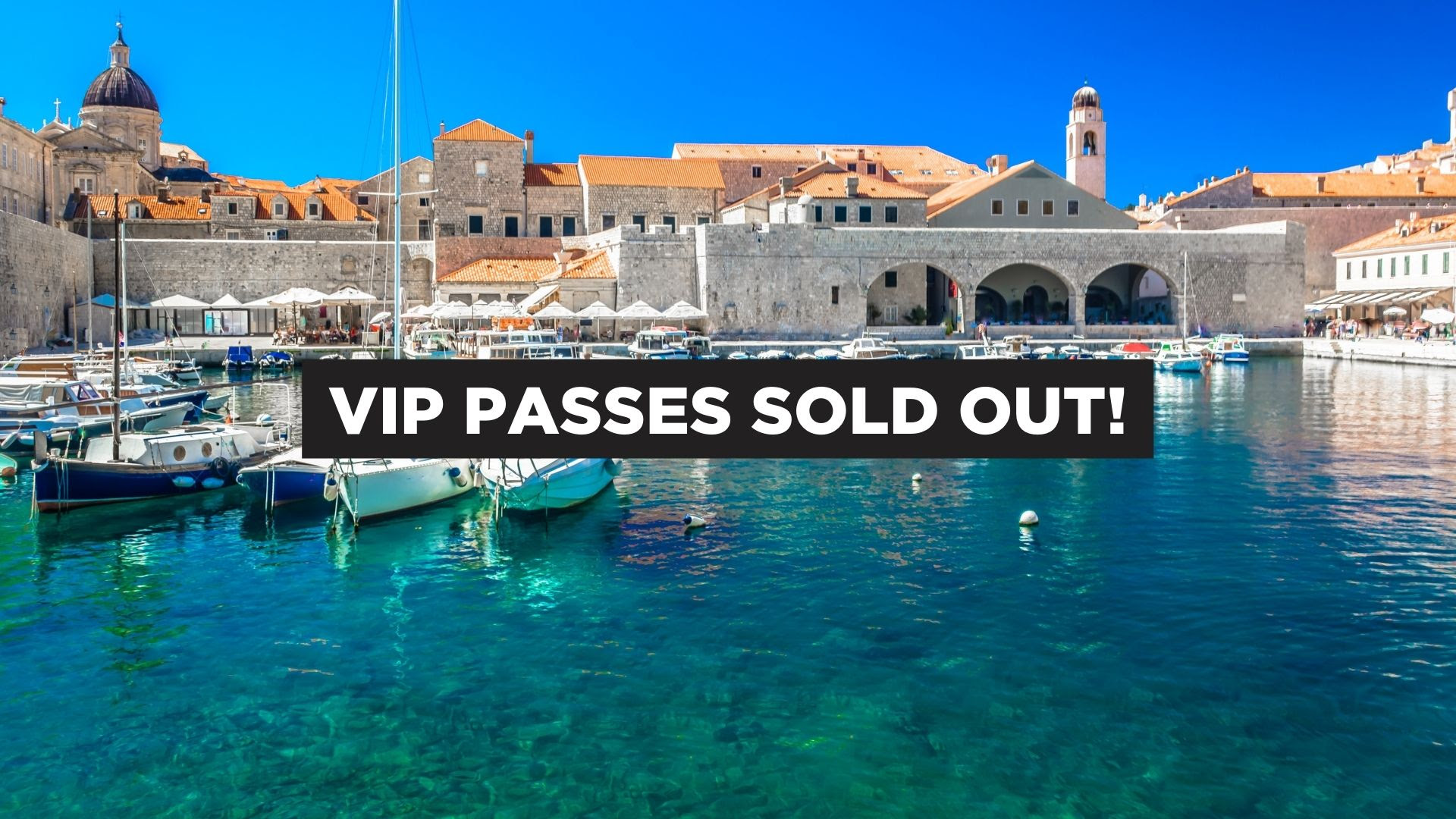 VIP passes for Reboot Develop Blue 2024 are officially sold out